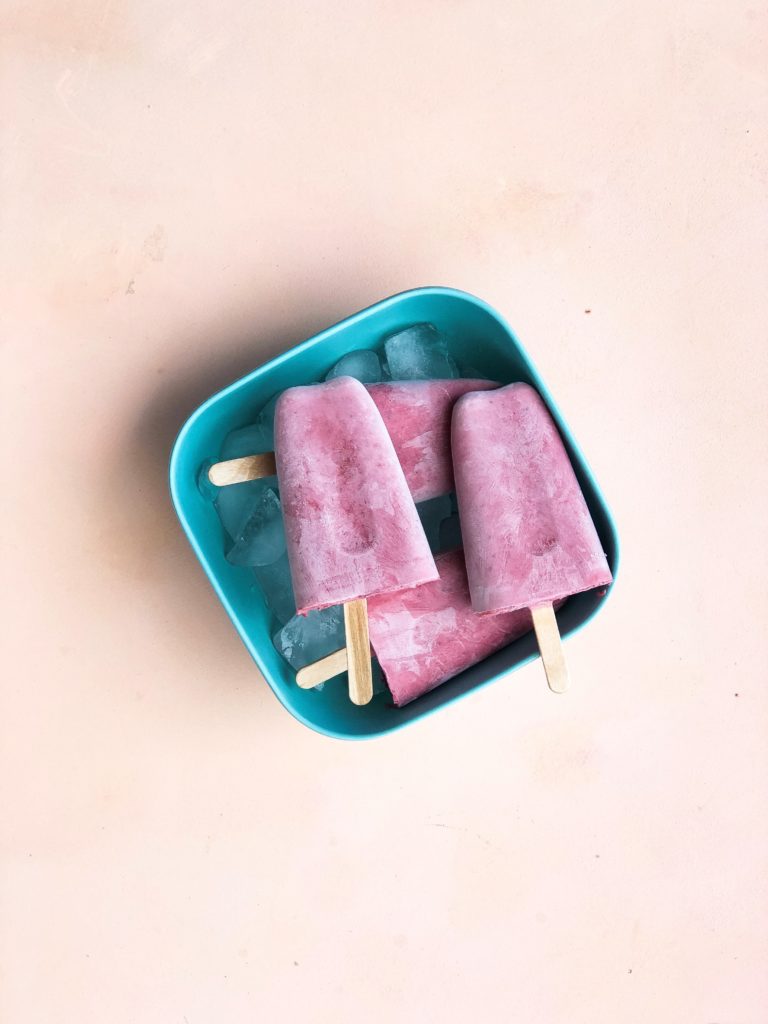 Berry & Coconut Ice-blocks - Naturopath To You - Brisbane